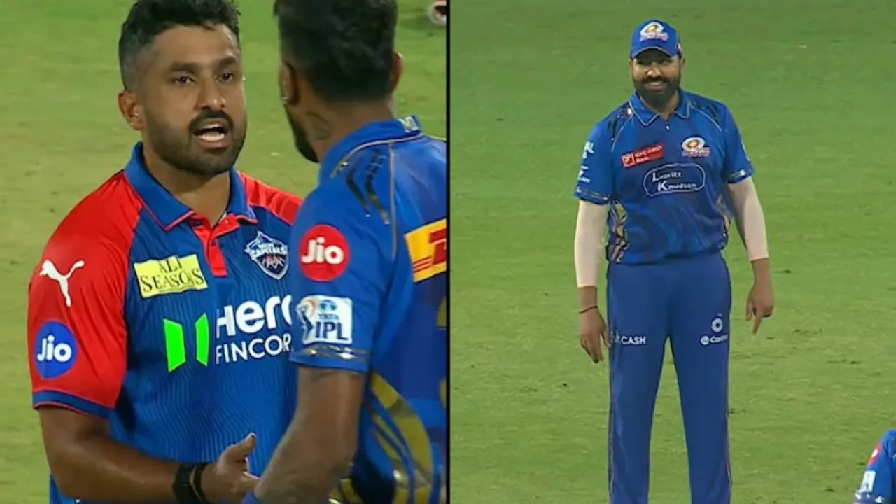 [Watch] IPL 2025: Rohit Sharma's dramatic reaction during heated moment between Karun Nair and ...